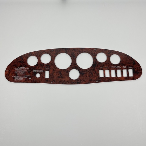 Sea Ray Dash Instrument and Gauge Panels